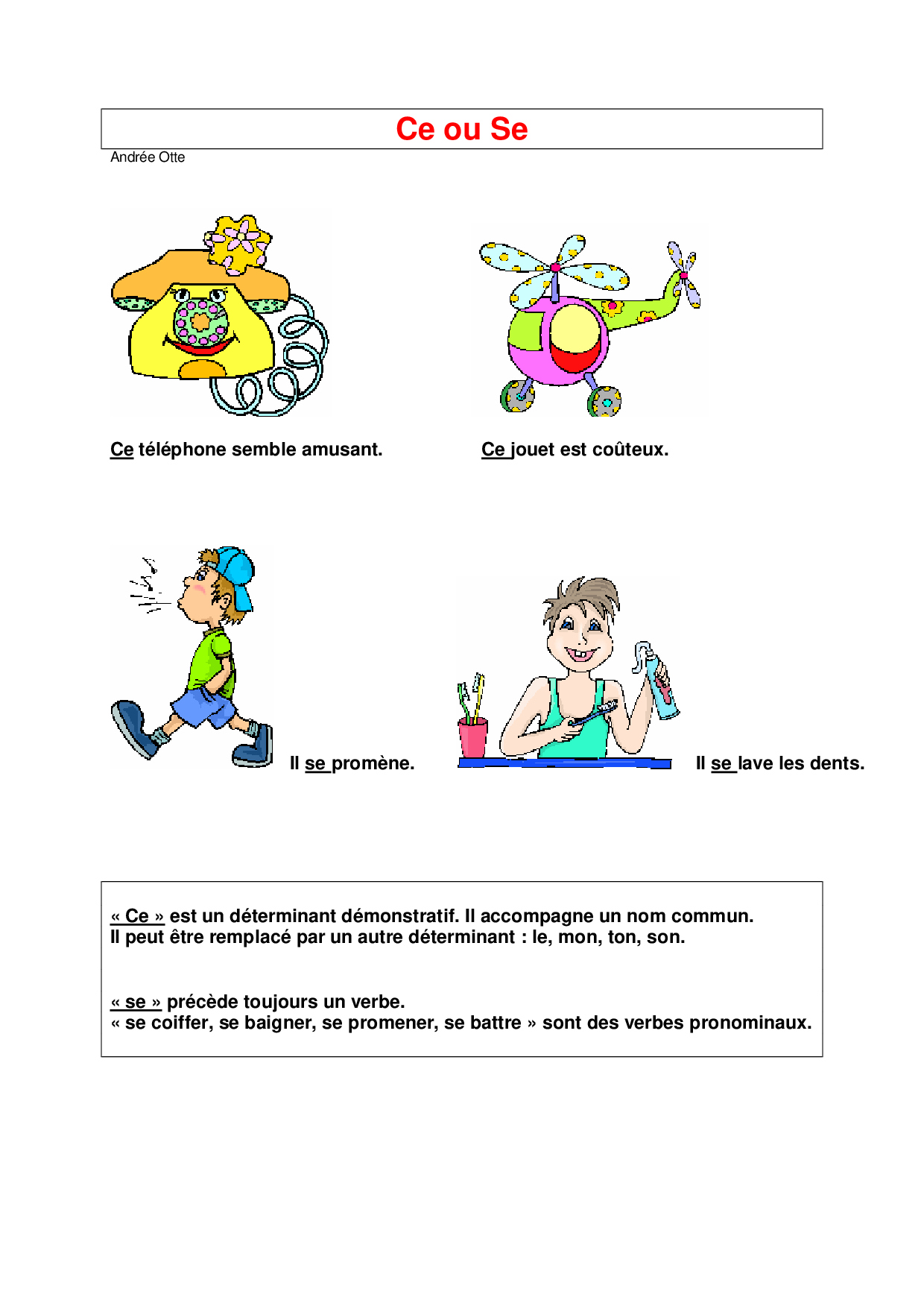 Ce - se - AlloSchool