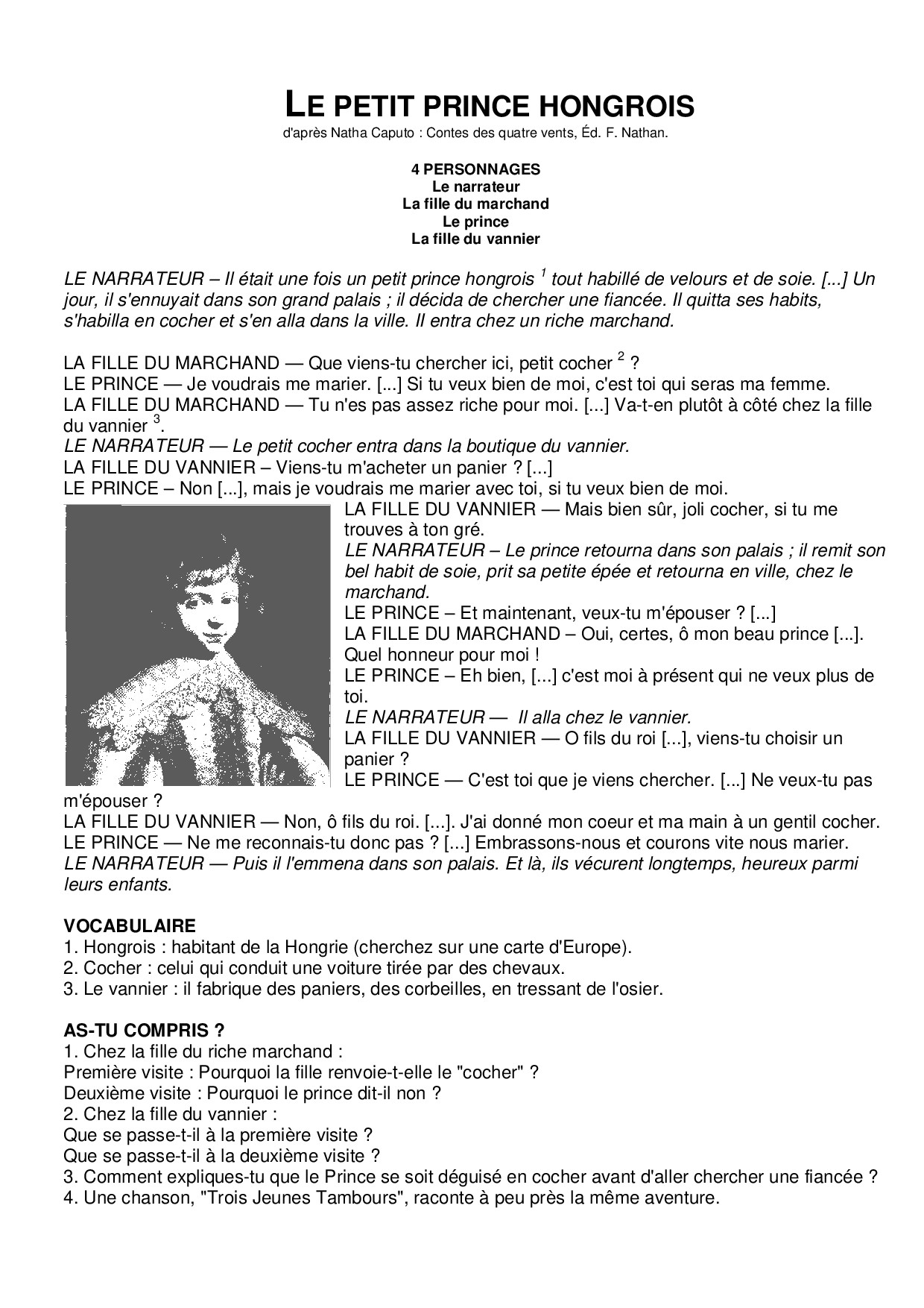 Le petit prince hongrois - AlloSchool