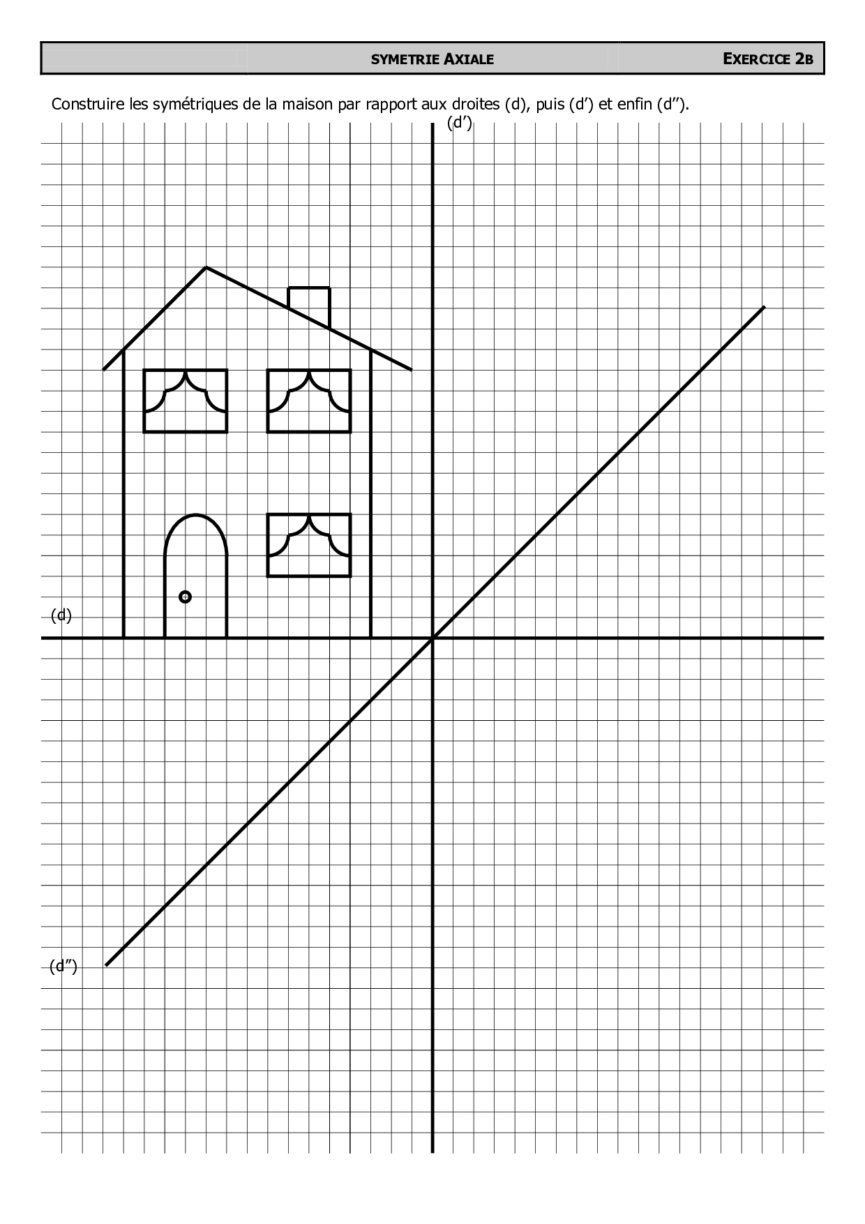 Construction de symétriques complexes - Exercices - AlloSchool