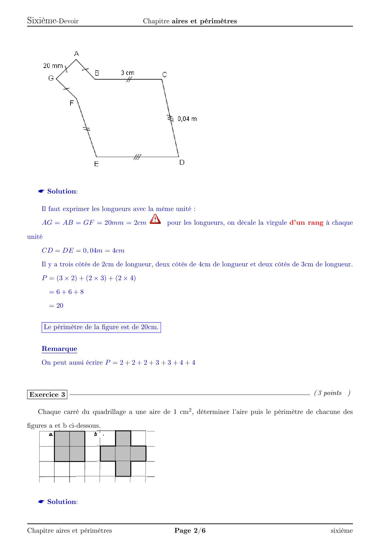 Corrigé devoir 8 - AlloSchool