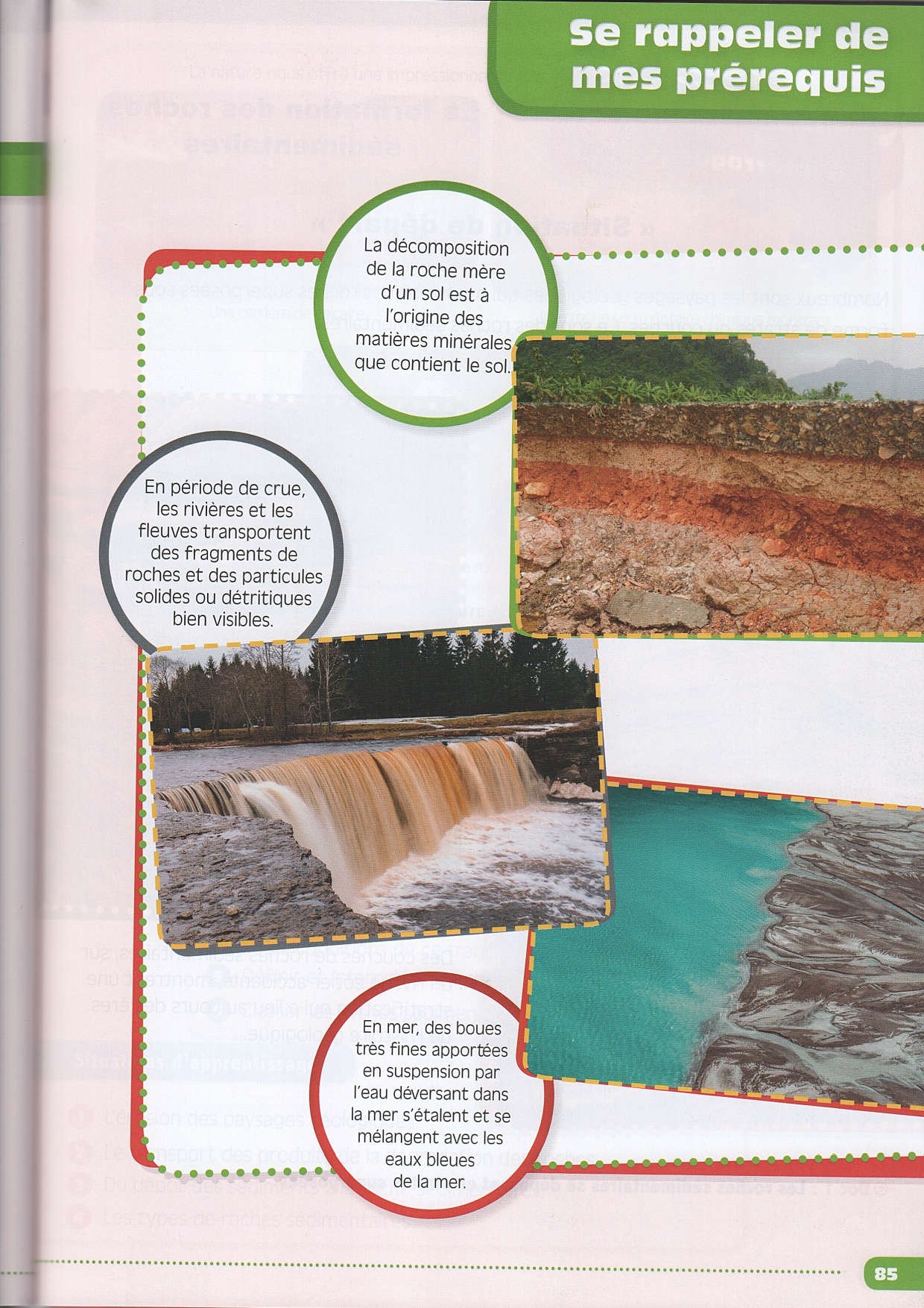 La formation des roches sédimentaires - Cours (Manuel 1) - AlloSchool