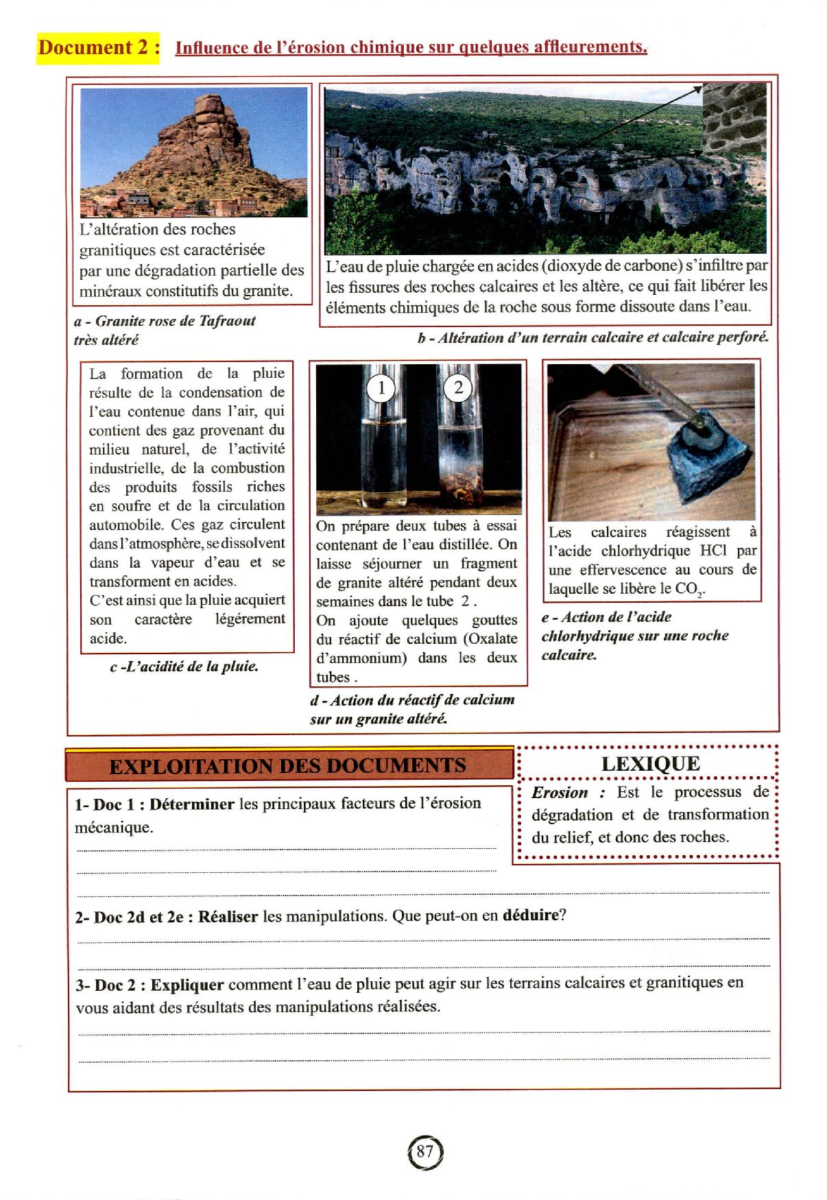 La formation des roches sédimentaires - Cours 1 - AlloSchool