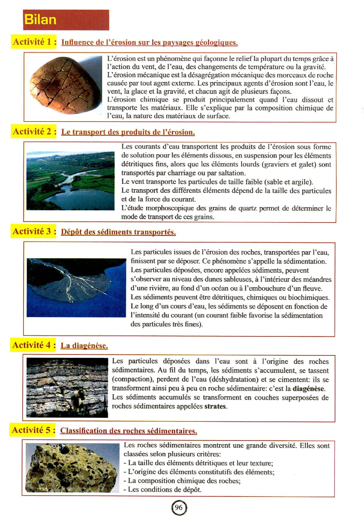 La formation des roches sédimentaires - Cours 1 - AlloSchool