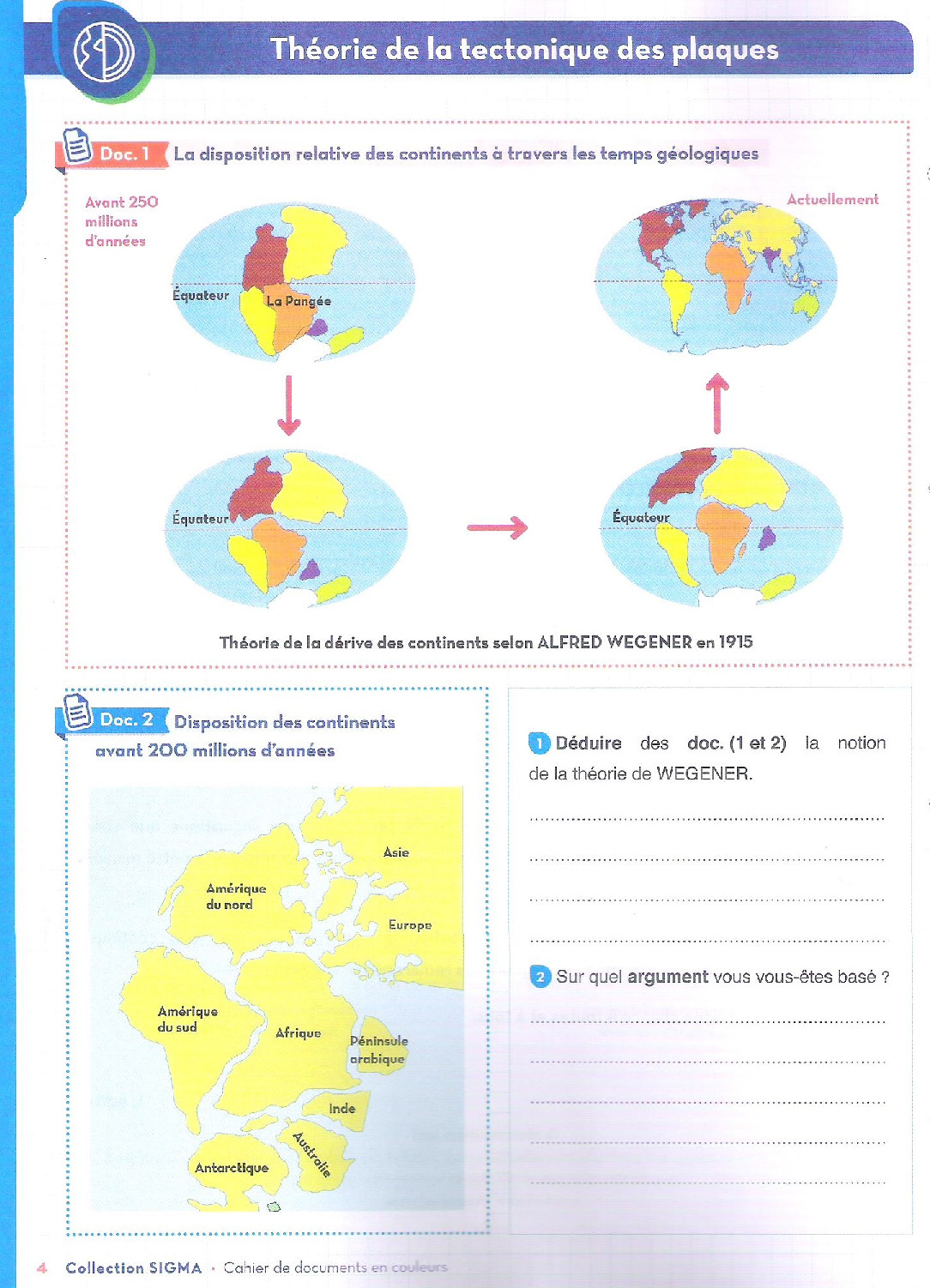 La tectonique des plaques - Activités et exercices - AlloSchool