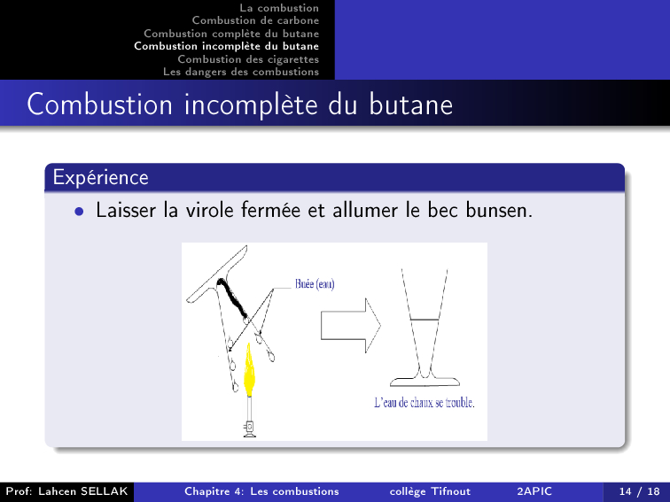 Les combustions - Cours 2 - AlloSchool