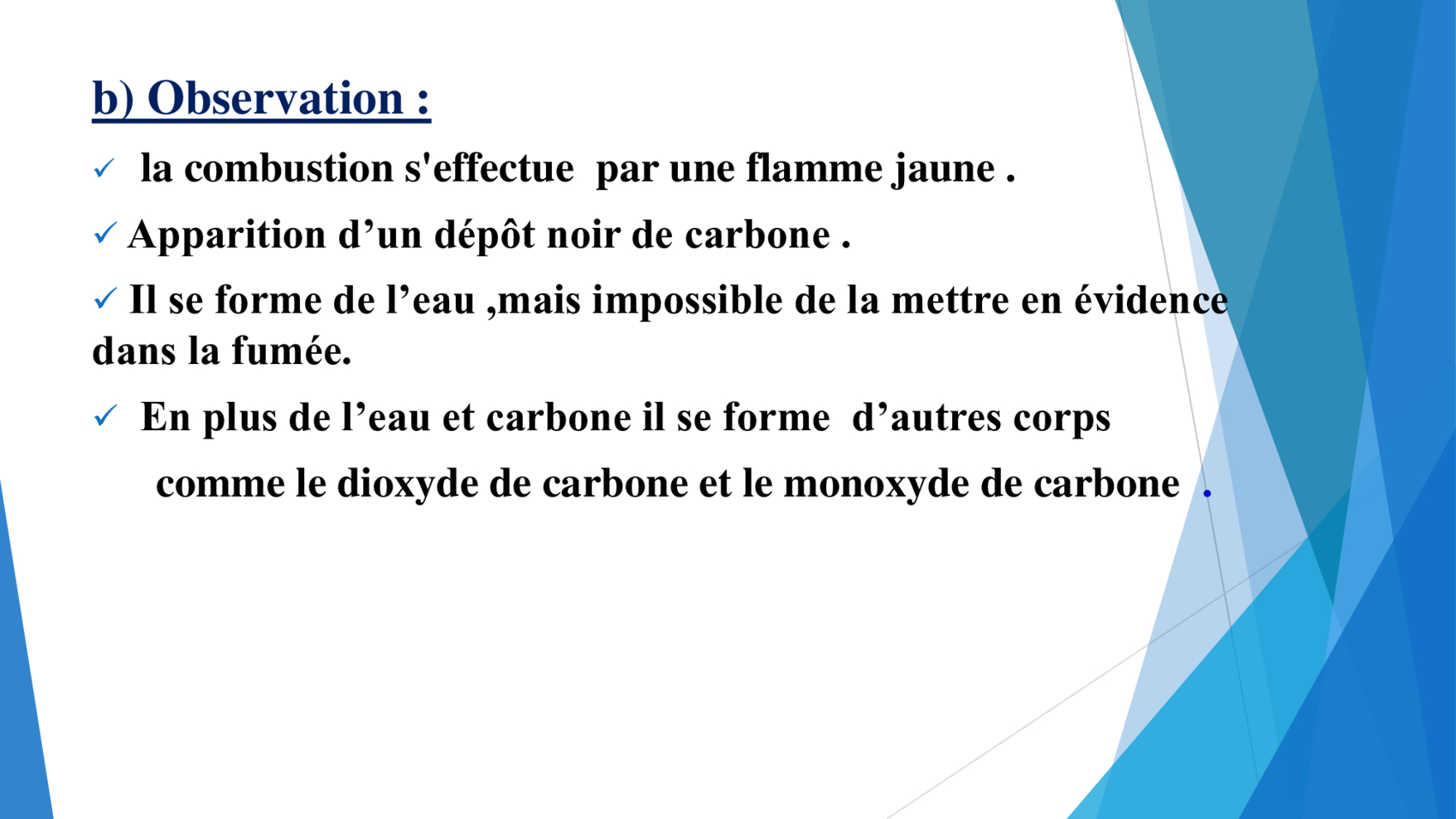 Les combustions - Cours PPT 6 - AlloSchool