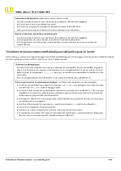 Le programme pédagogique - Mathématiques Seconde - AlloSchool