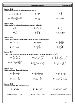 Puissances - Exercices - AlloSchool