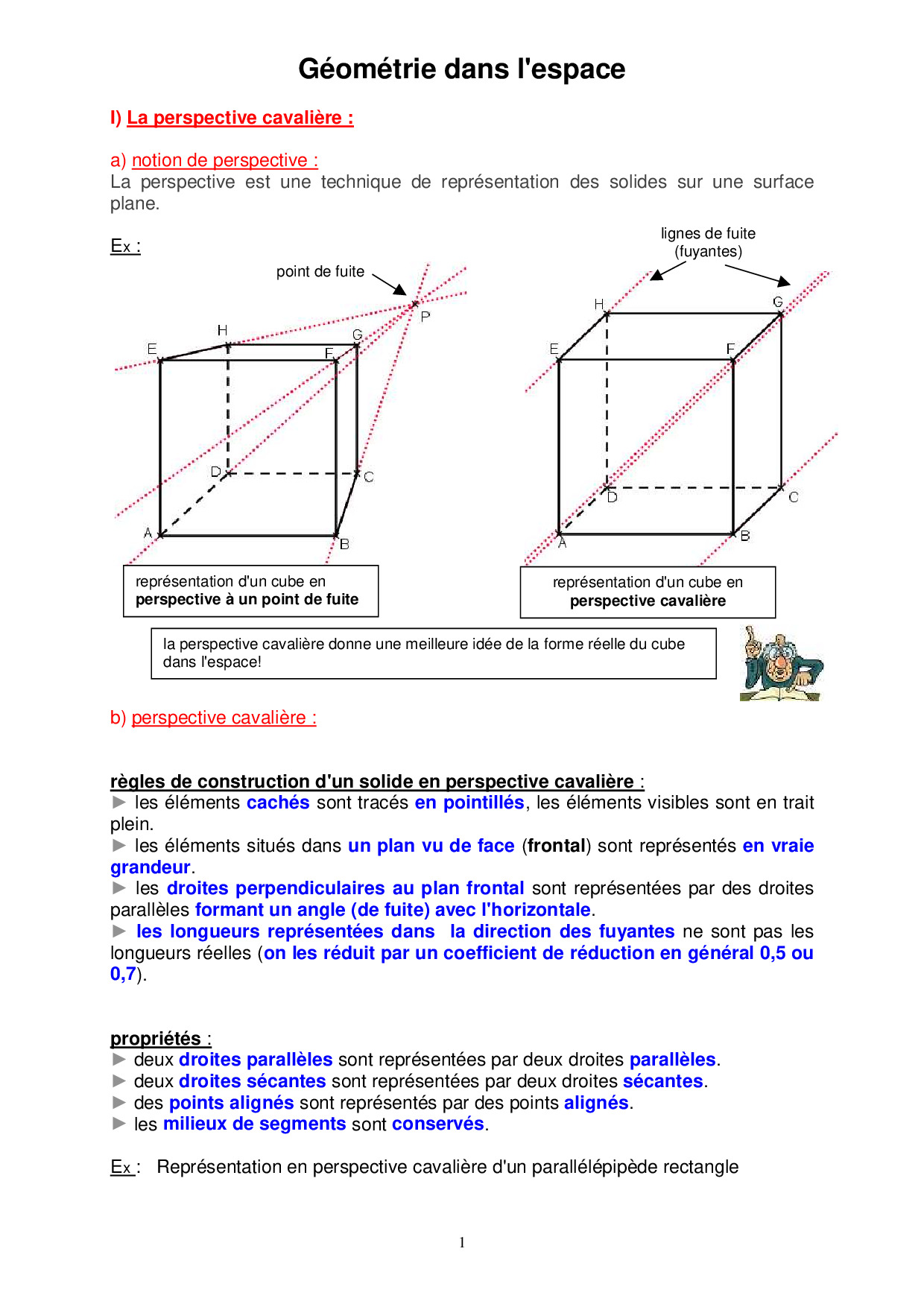 Géométrie dans l'espace - Cours 2 - AlloSchool