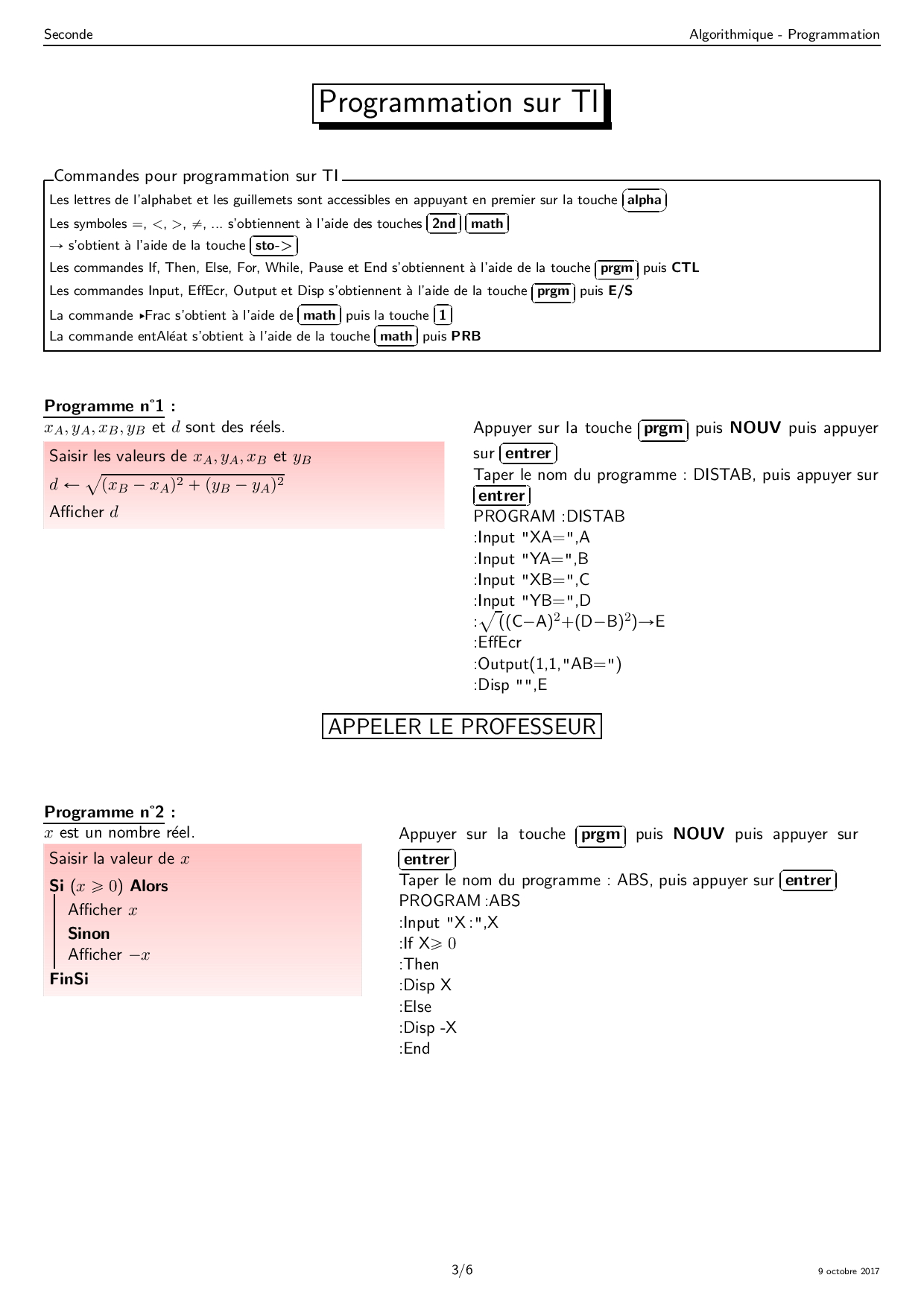 Initiation à l’algorithmique - AlloSchool