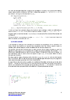 Eduscol - Algorithmique et programmation - AlloSchool
