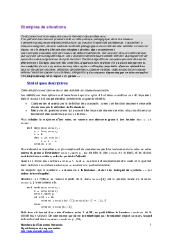 Eduscol - Algorithmique et programmation - AlloSchool