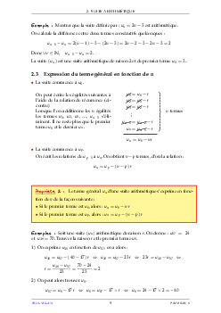 Les suites - Cours - AlloSchool
