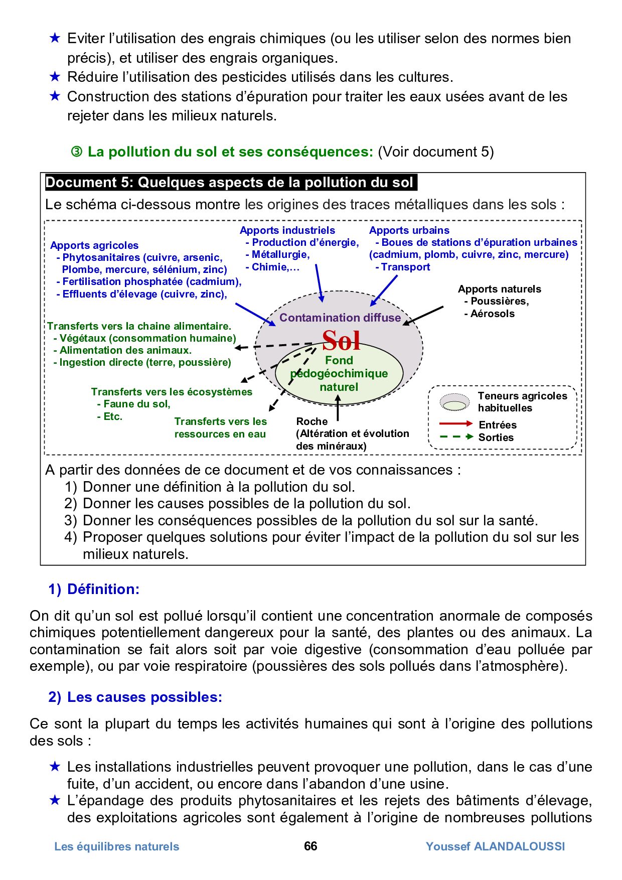 Les équilibres naturels - Cours 1 - AlloSchool