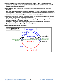 Les cycles de développement des plantes - Corrigé série d'exercices 1 ...