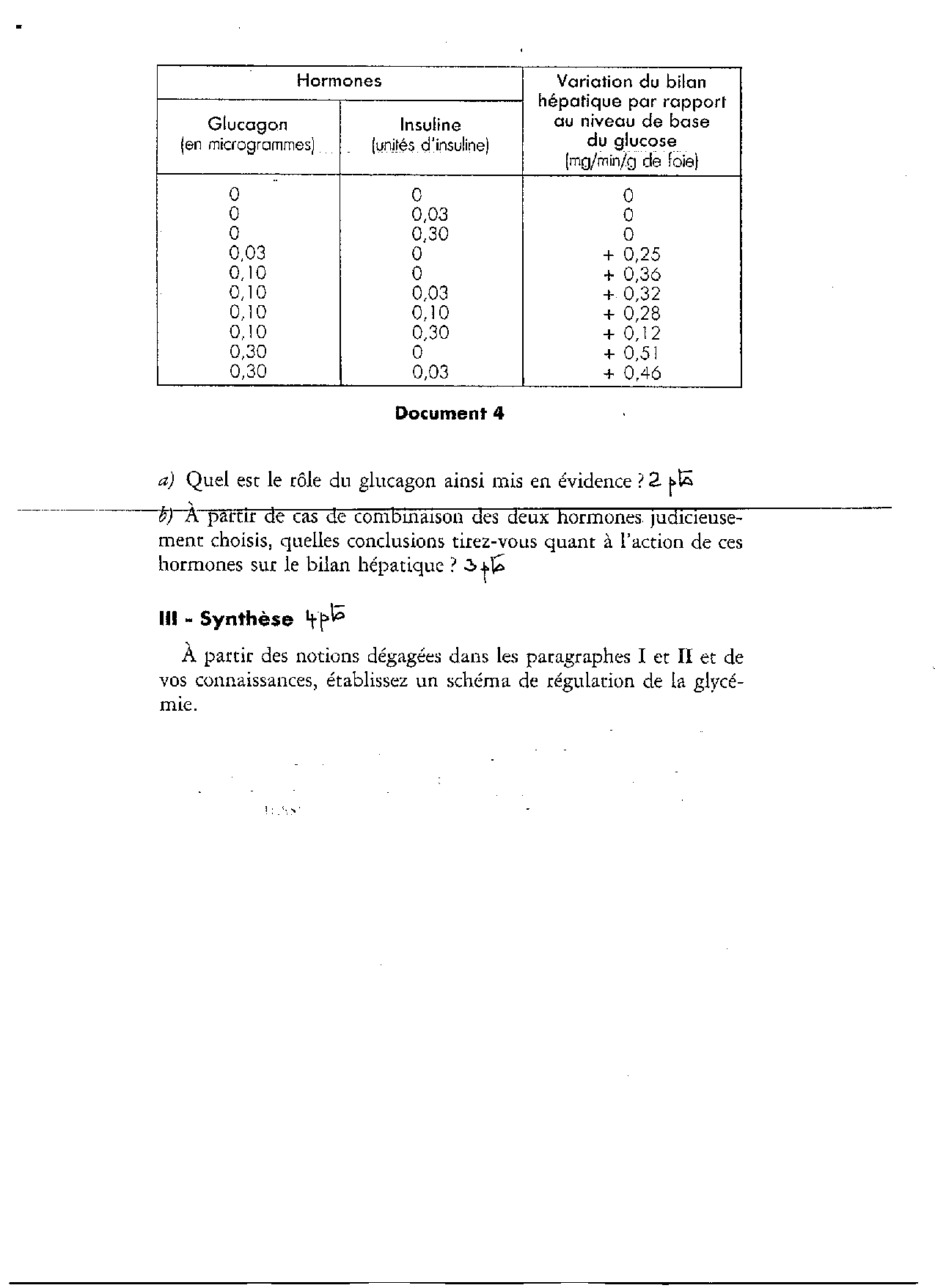 Devoir 1 Modèle 1 - SVT 1 Bac Sc.Ex Semestre 1 - AlloSchool