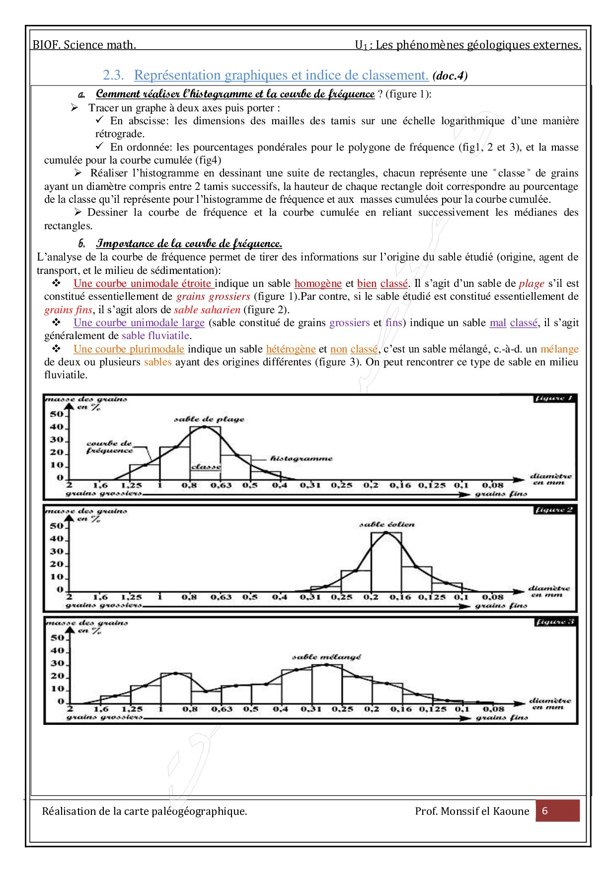 cours science bac science experimentale tunisie pdf