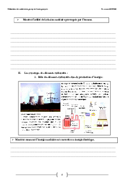 Les matières radioactives et l’énergie nucléaire - Exercices - AlloSchool
