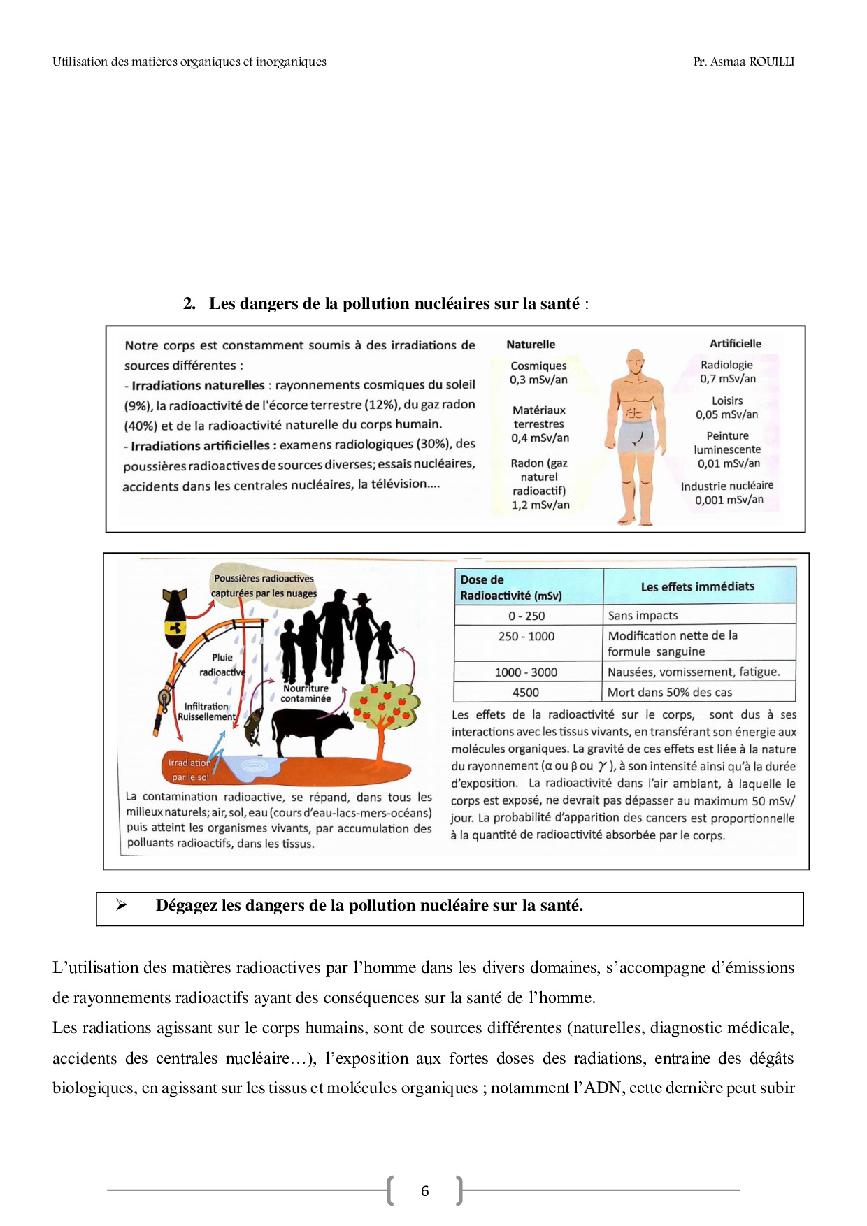 Les matières radioactives et l’énergie nucléaire - Corrigés d'exercices ...