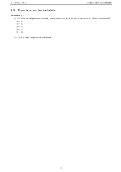 Algorithmique et programmation - Cours 2 - AlloSchool