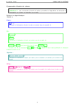 Algorithmique et programmation - Cours 2 - AlloSchool