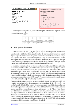Algorithme - Constante d'Euler - AlloSchool