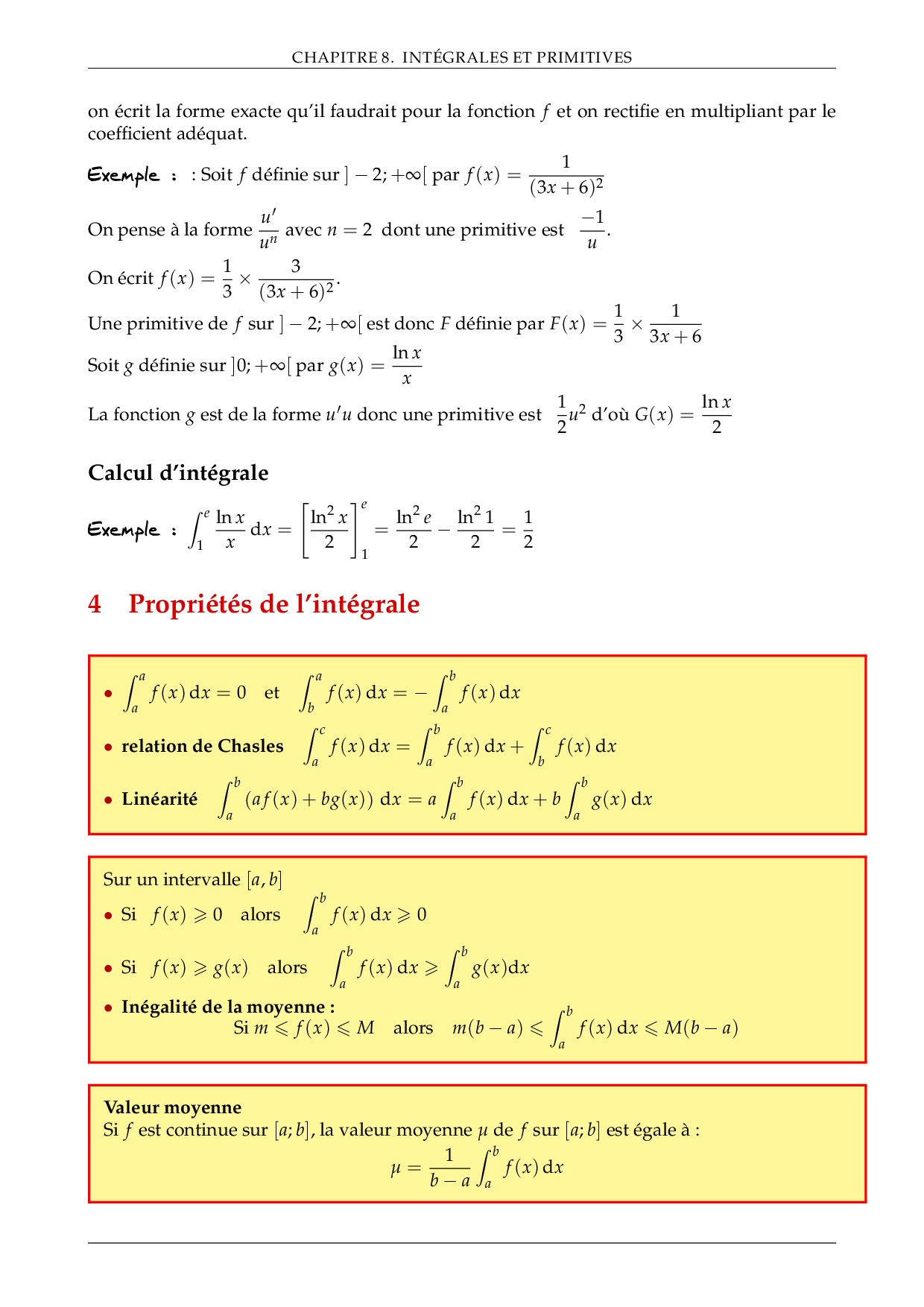 Tout ce qu'il faut savoir - Intégration et primitive - AlloSchool