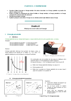 Principe de conservation de l’énergie - Cours - AlloSchool