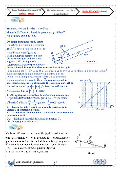 Lois de Newton - Exercices non corrigés 2 - AlloSchool