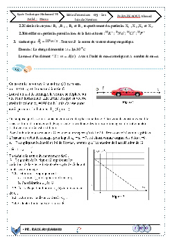 Lois de Newton - Exercices non corrigés 3 - AlloSchool