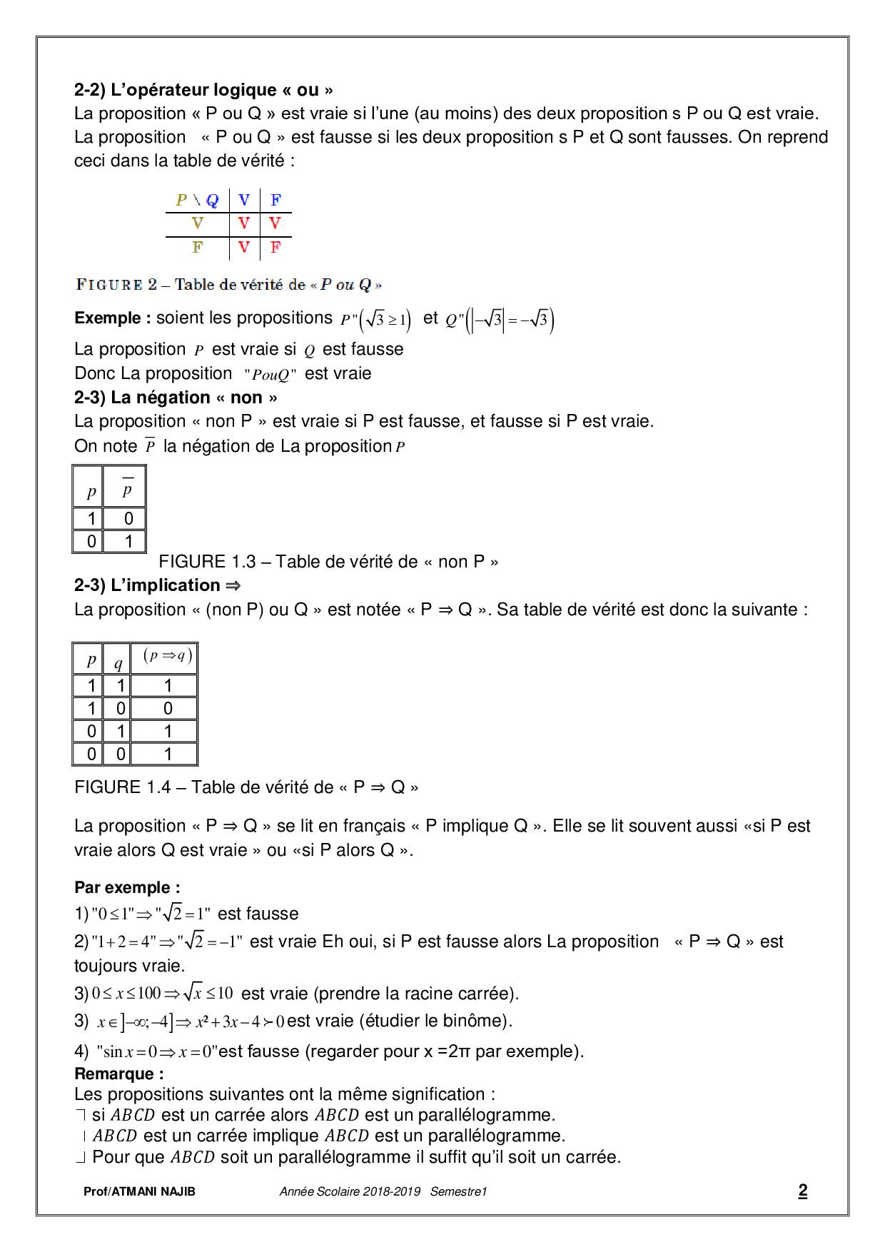 Logique Math matique Cours Et Exercices Corrig s AlloSchool Logique Math matique Cours Et Exercices Corrig s AlloSchool