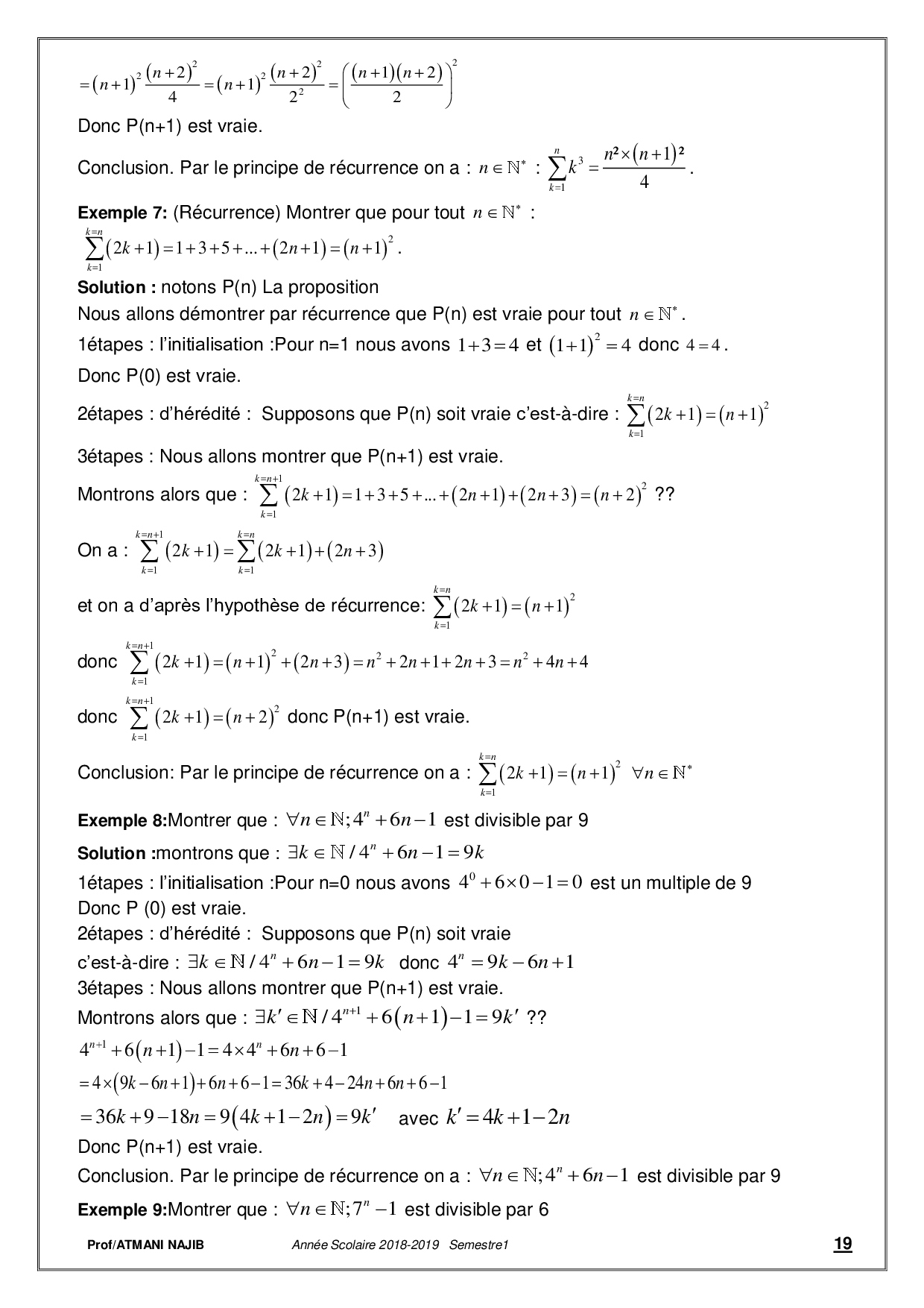 Logique mathématique - Cours et exercices corrigés - AlloSchool