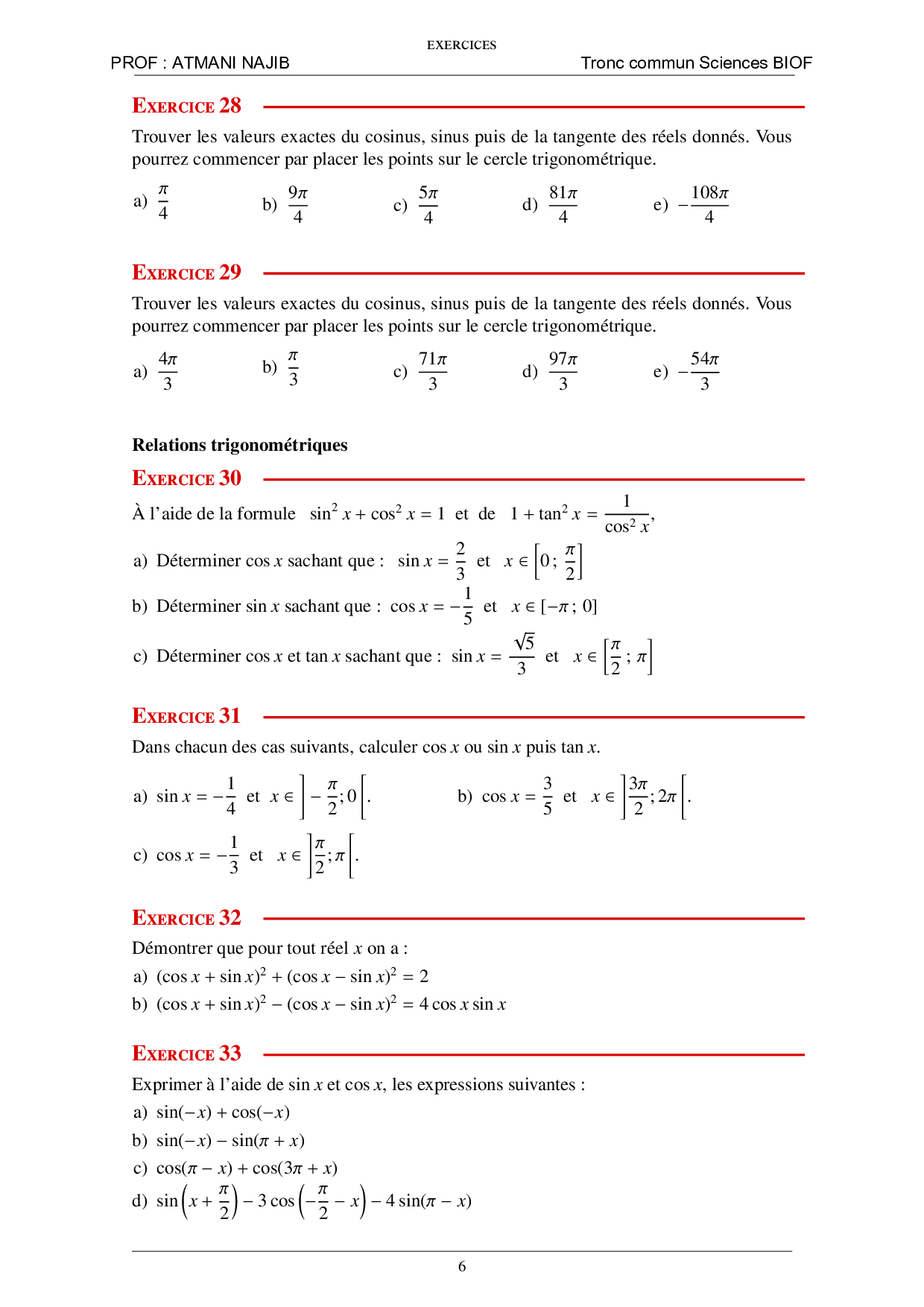 Calcul vectoriel dans le plan - Exercices non corrigés 5 - AlloSchool