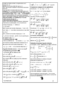 Continuité - Résumé de cours 2 - AlloSchool