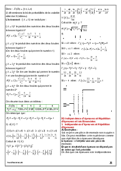 Probabilités - Cours et exercices corrigés - AlloSchool