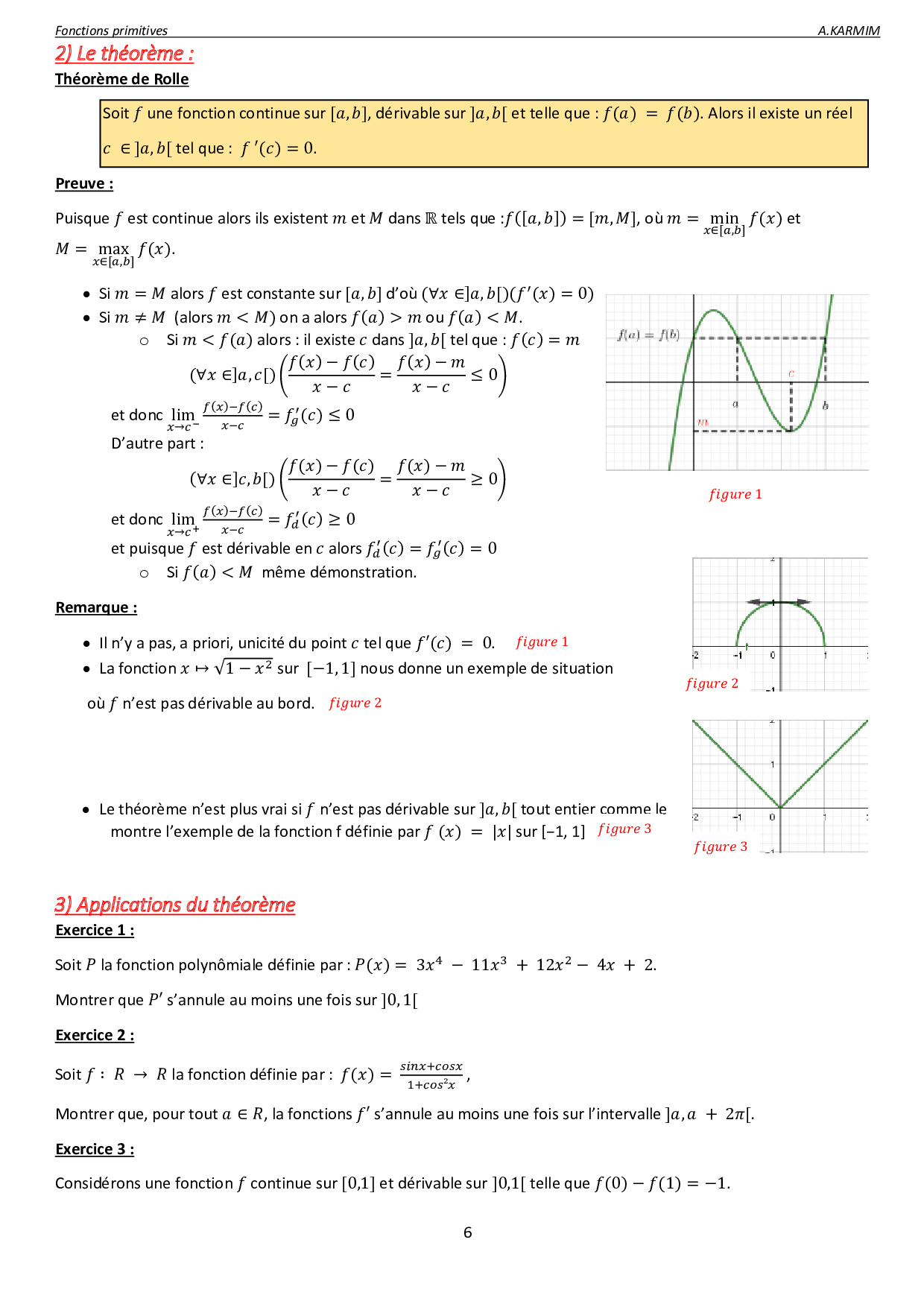 Fonctions primitives - Cours 1 - AlloSchool