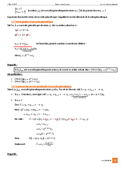 Les suites numériques - Cours 1 - AlloSchool