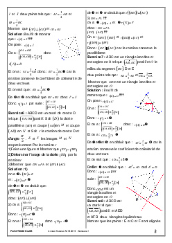 La rotation dans le plan - Exercices corrigés 1 - AlloSchool