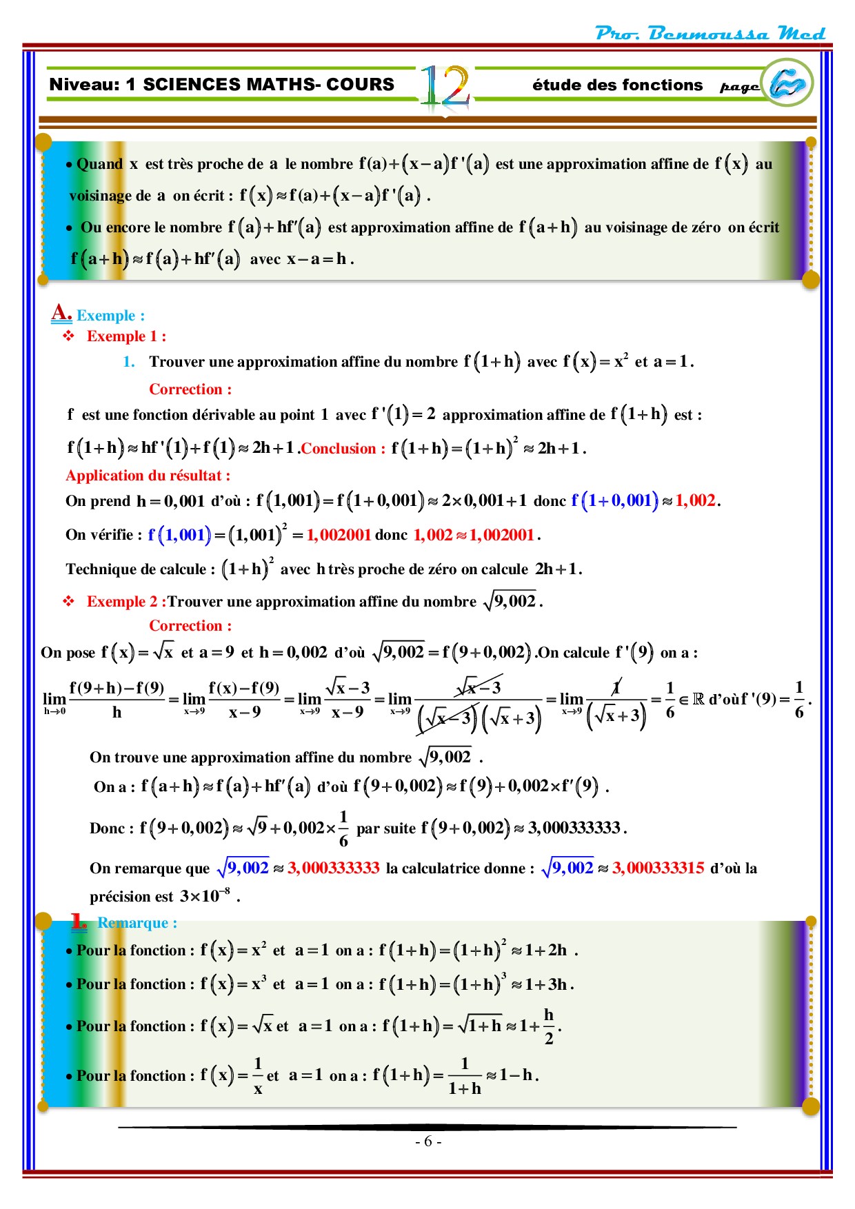 Étude des fonctions - Cours 2 - AlloSchool