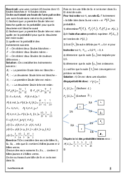 Probabilités - Cours et exercices corrigés - AlloSchool