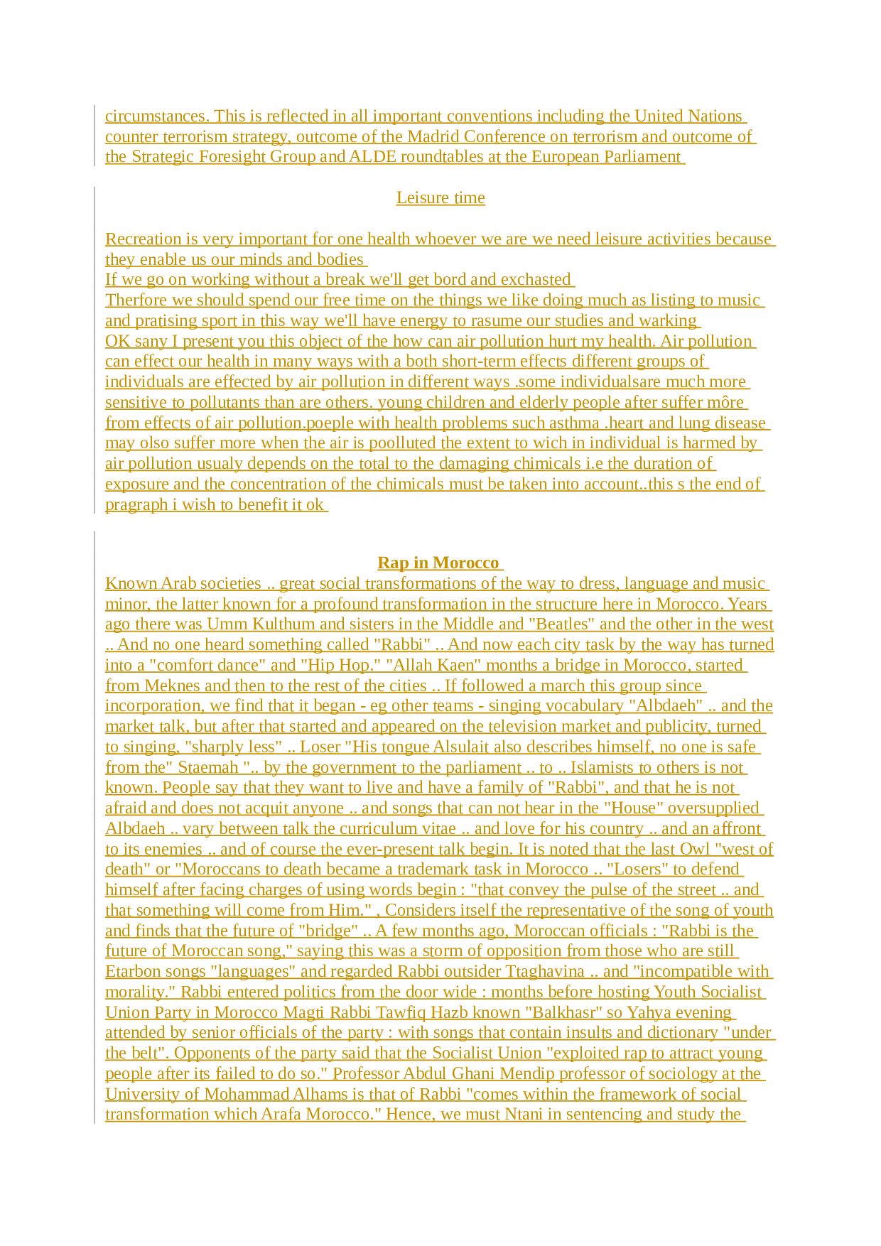 How to write a good subject - AlloSchool