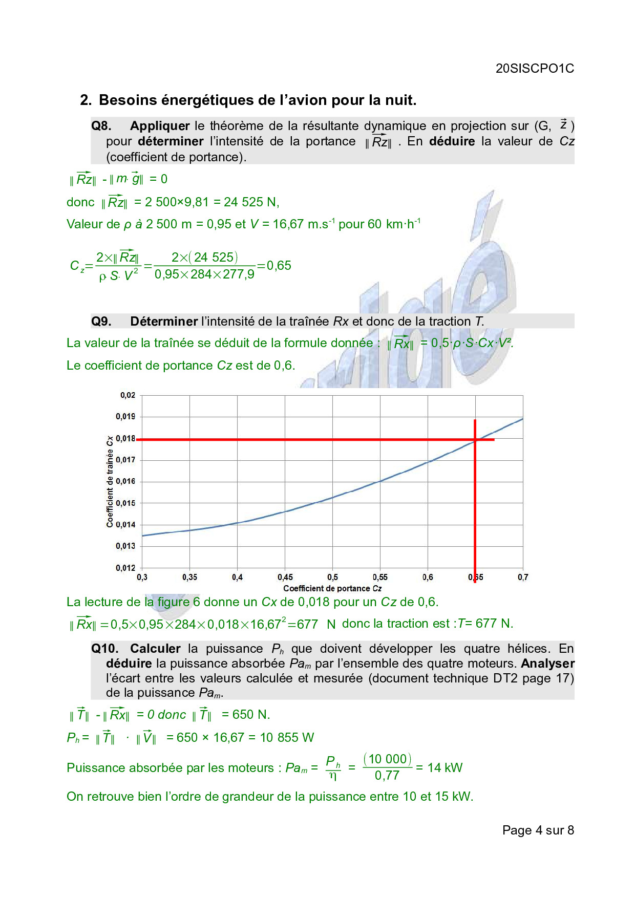 Bac S Sciences de l'Ingénieur (SI) Polynésie 2020 (Session de remplacement) - Corrigé - AlloSchool
