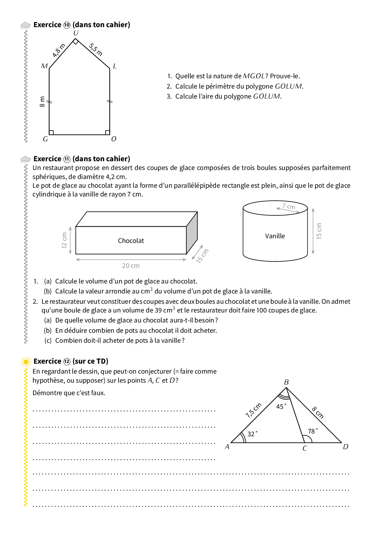 Théorème de pythagore inverse - Cours et exercices (FR) - AlloSchool