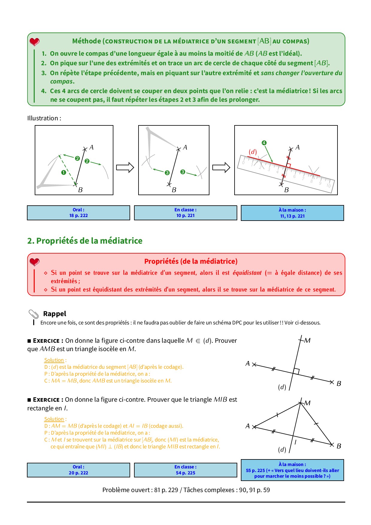 Symétrie axiale - Cours 1 (FR) - AlloSchool
