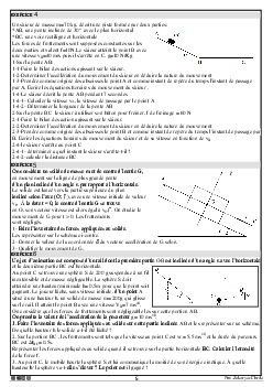 Les lois de Newton - Exercices non corrigés 3 - AlloSchool