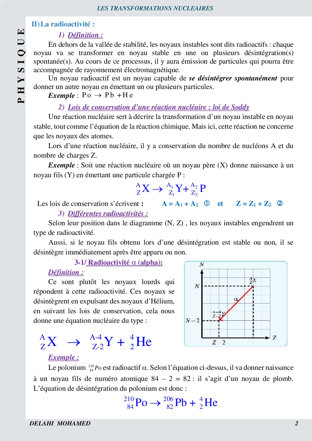 Les transformations nucléaires - Cours 1 - AlloSchool