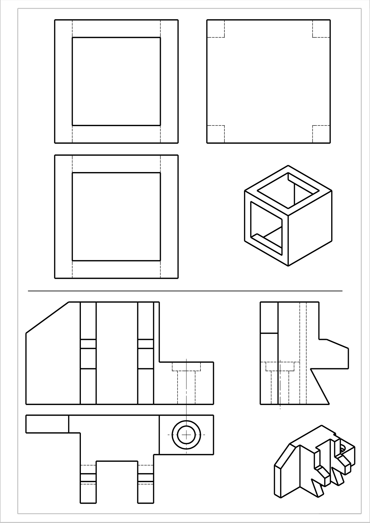 Projection orthogonale - Exemples pratiques - AlloSchool