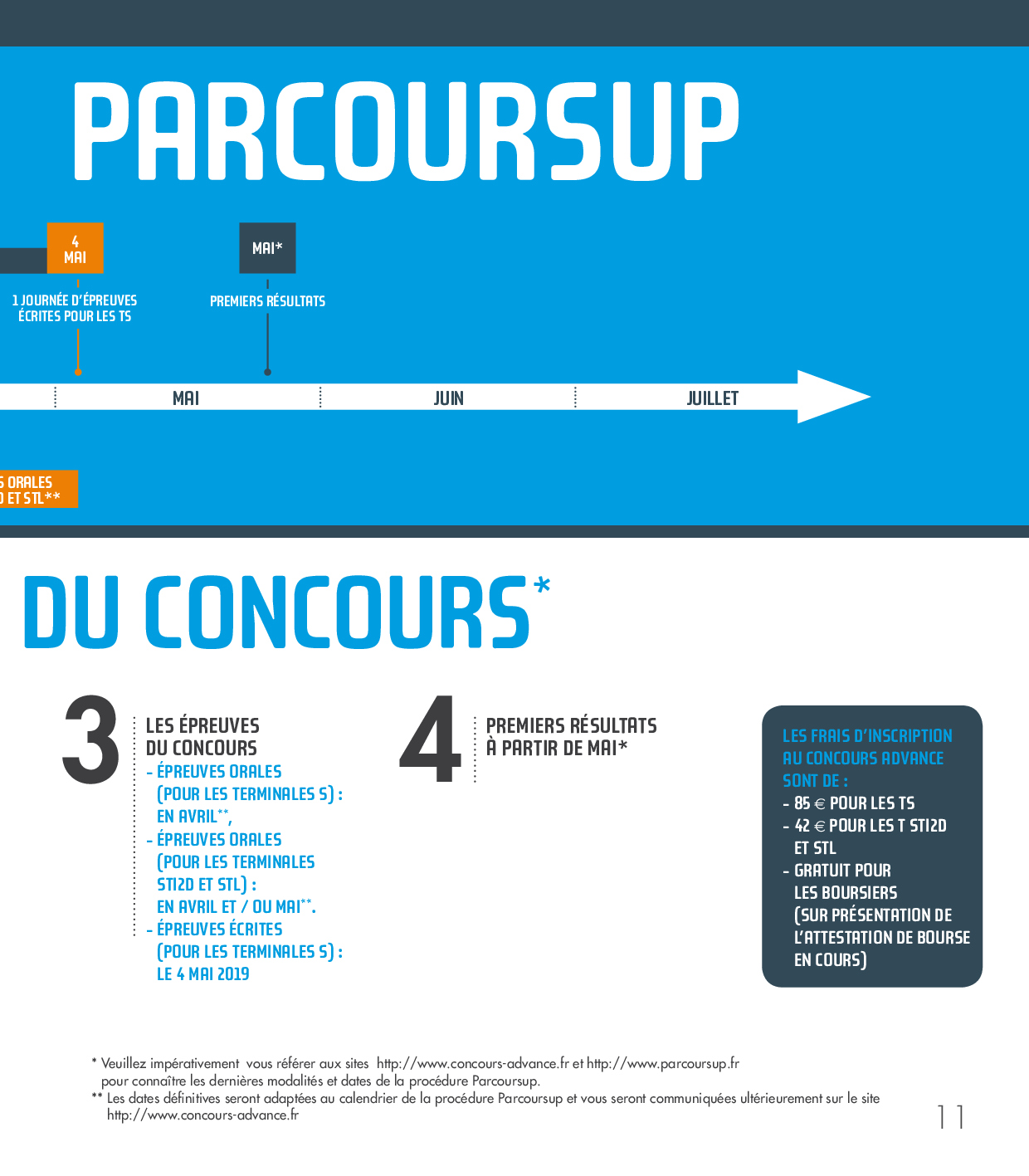 Brochure du Concours ADVANCE - AlloSchool
