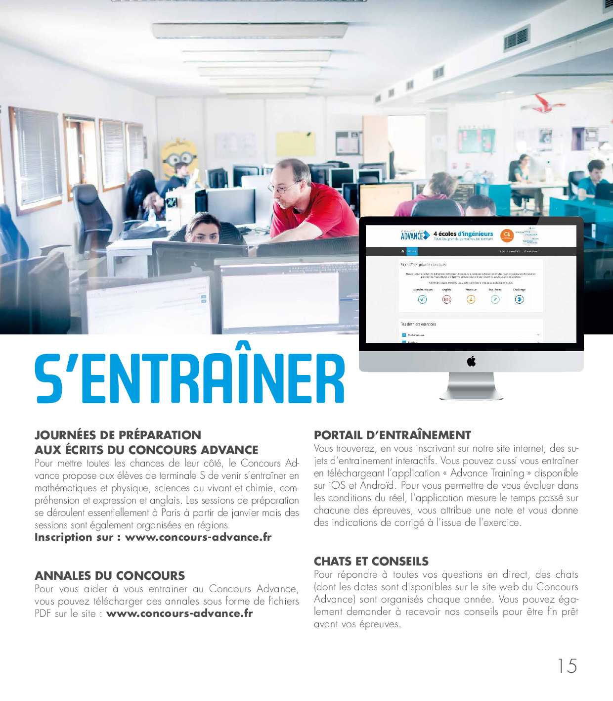 Brochure du Concours ADVANCE - AlloSchool