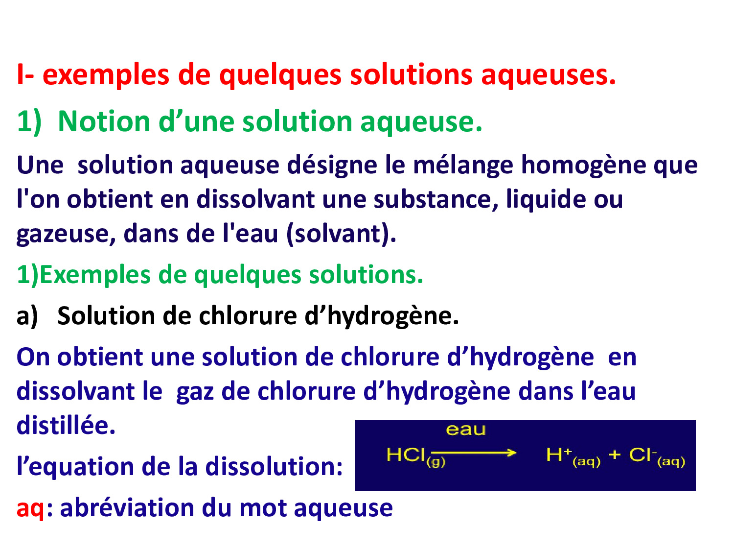 Les solutions acides et basiques - Cours 4 - AlloSchool
